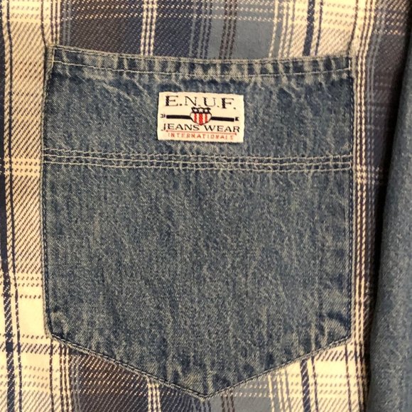 E.N.U.F Internationale | Shirts | Vintage Enuf Internationale Denim ...